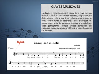 Las claves musicales | ODP