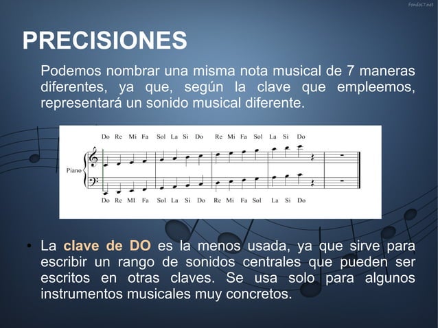 Las claves musicales | PPT
