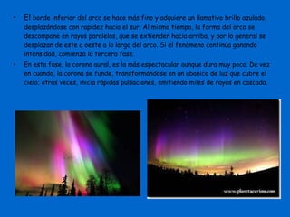 Auroras boreales y capas de la atmósfera | PPT