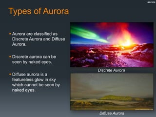 Aurora - The Lights of Dark Sky | PPTX
