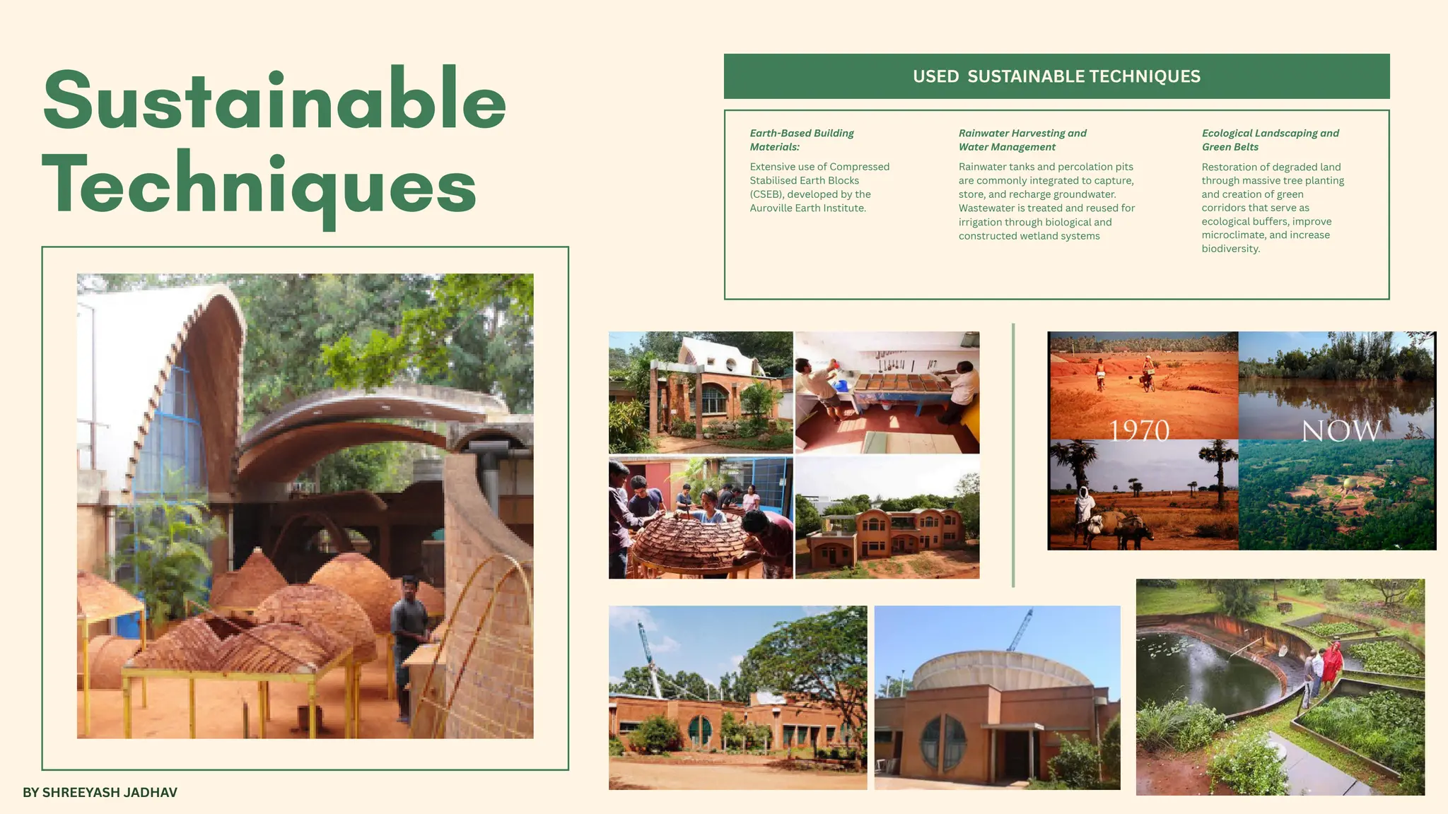 Auroville Case Study – A Sustainable Urban Community in India | PDF