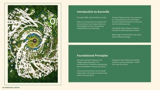Auroville Case Study – A Sustainable Urban Community in India | PDF