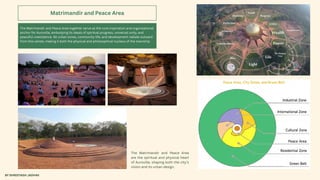 Auroville Case Study – A Sustainable Urban Community in India | PDF