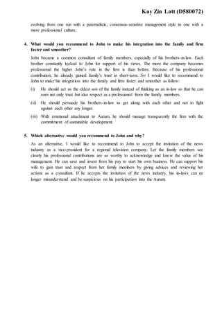 Aurum furniture(assignment 5) | DOCX