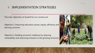 AusAid and their contribution to the Education of Bangladesh | PPTX
