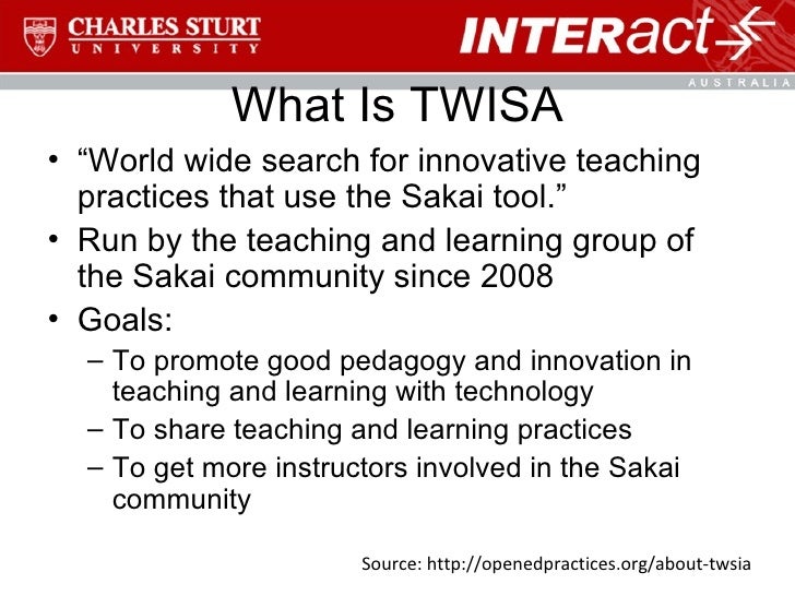 How to use sakai to teach - pnalv