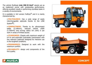 Ausa multitask M350H | PDF