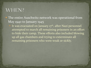 Auschwitz | PPT