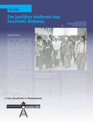 Auschwitz bezoeken | PDF