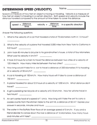 science g8 force motion | PDF