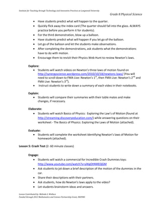 science g8 force motion | PDF