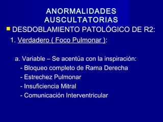 Auscultación torax (respiratorio y cardiaco) | PPT