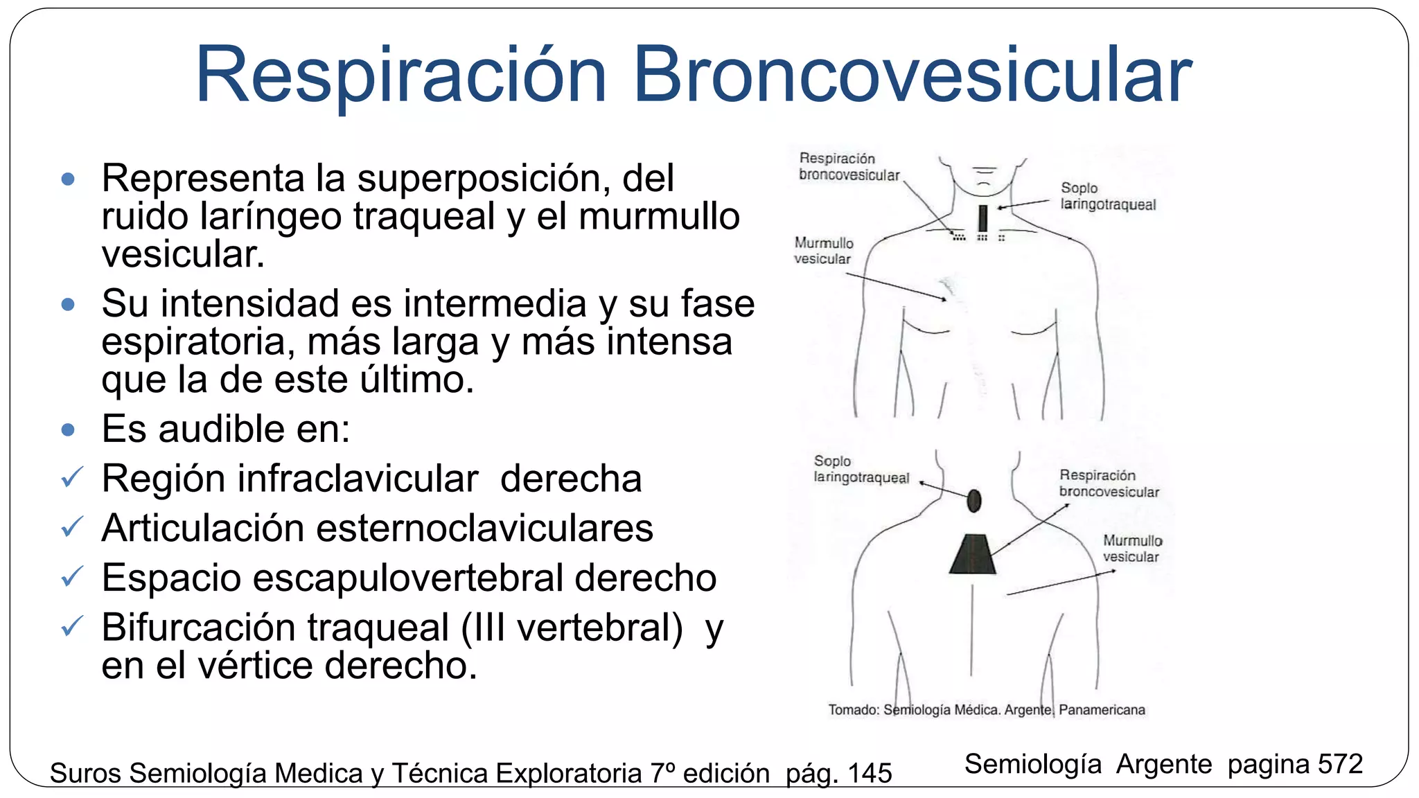 Auscultacion circunstancias patológicas | PPTX