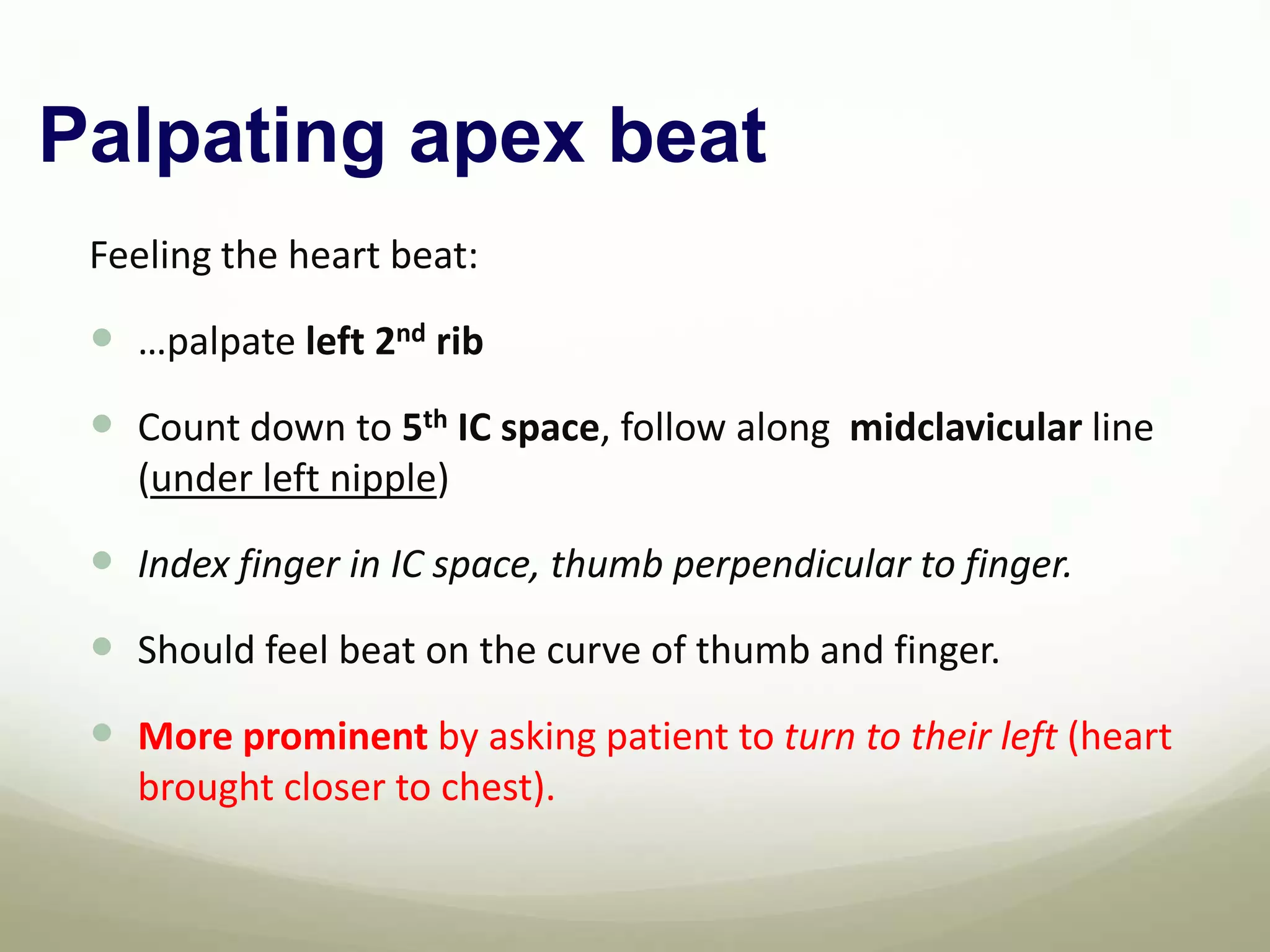 Chest Auscultation | PPTX
