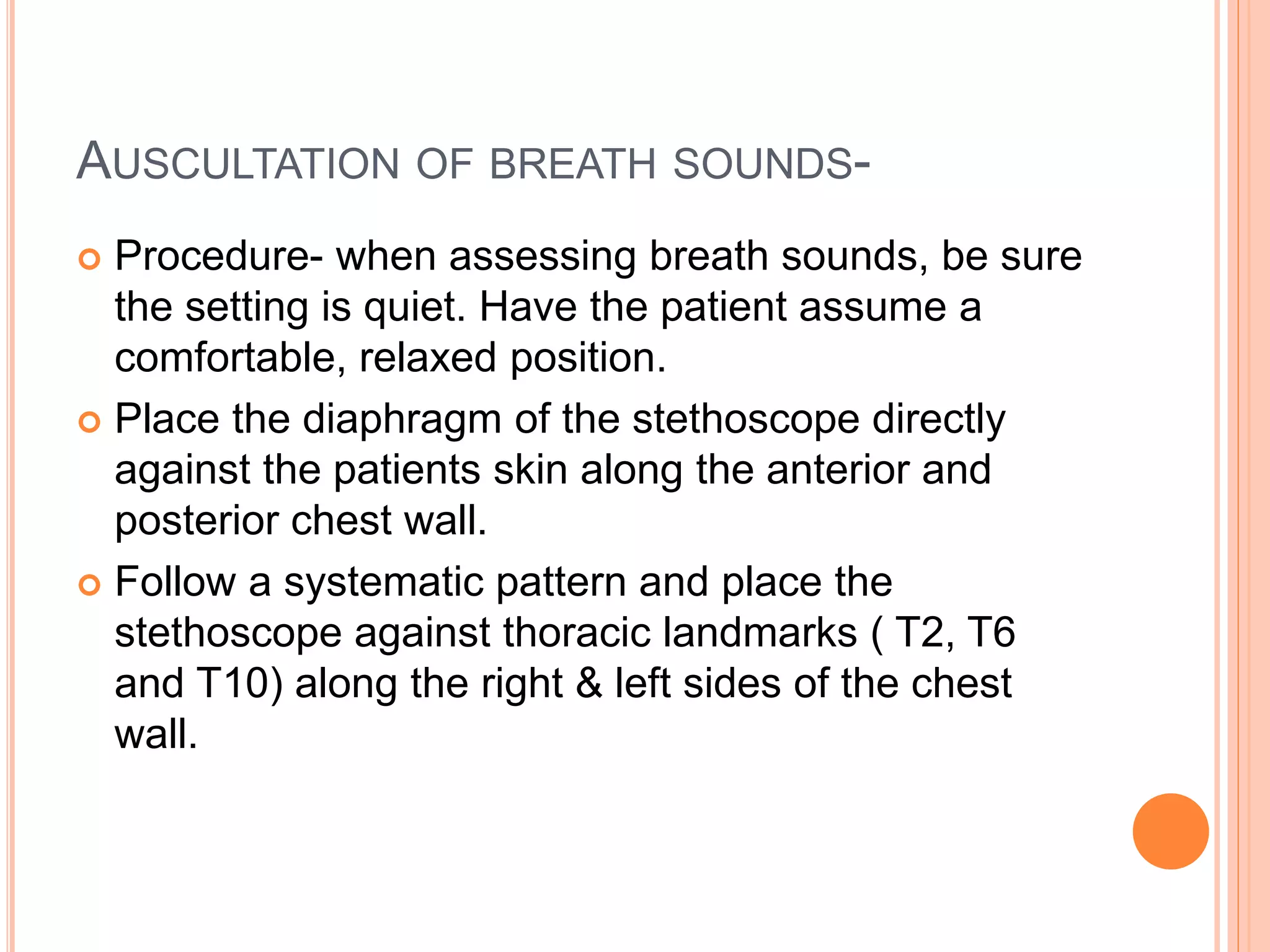 Auscultation | PPTX