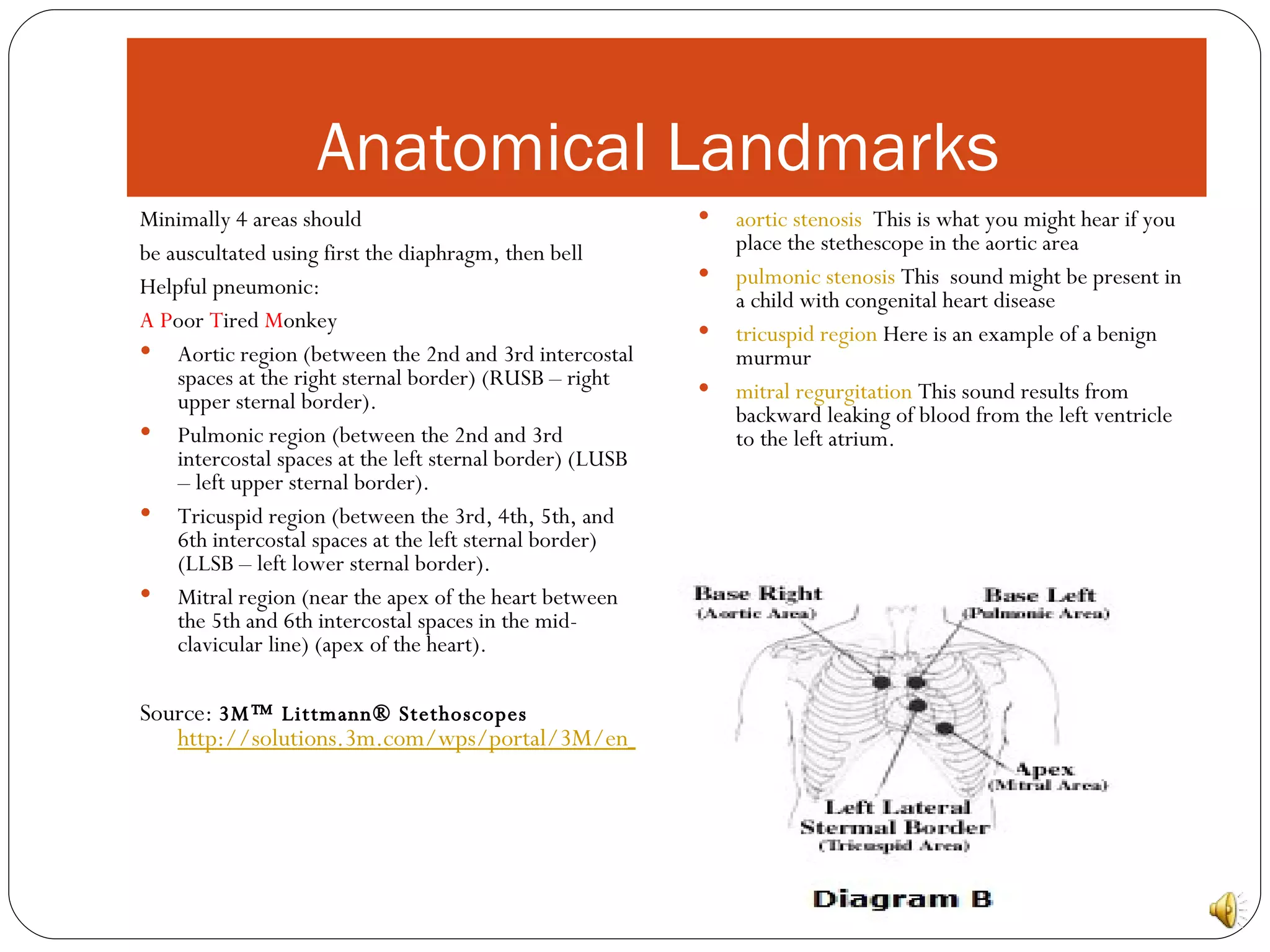 Auscultation Of Heart Sounds 4.5 Final | PPT