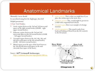 Heart Sounds Landmarks