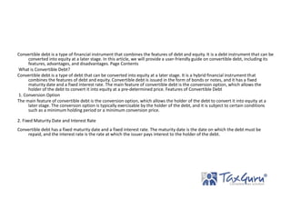 A User-Friendly Guide on Convertible Debt.pptx