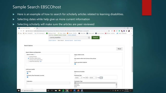A users guide to ebscohost | PPT