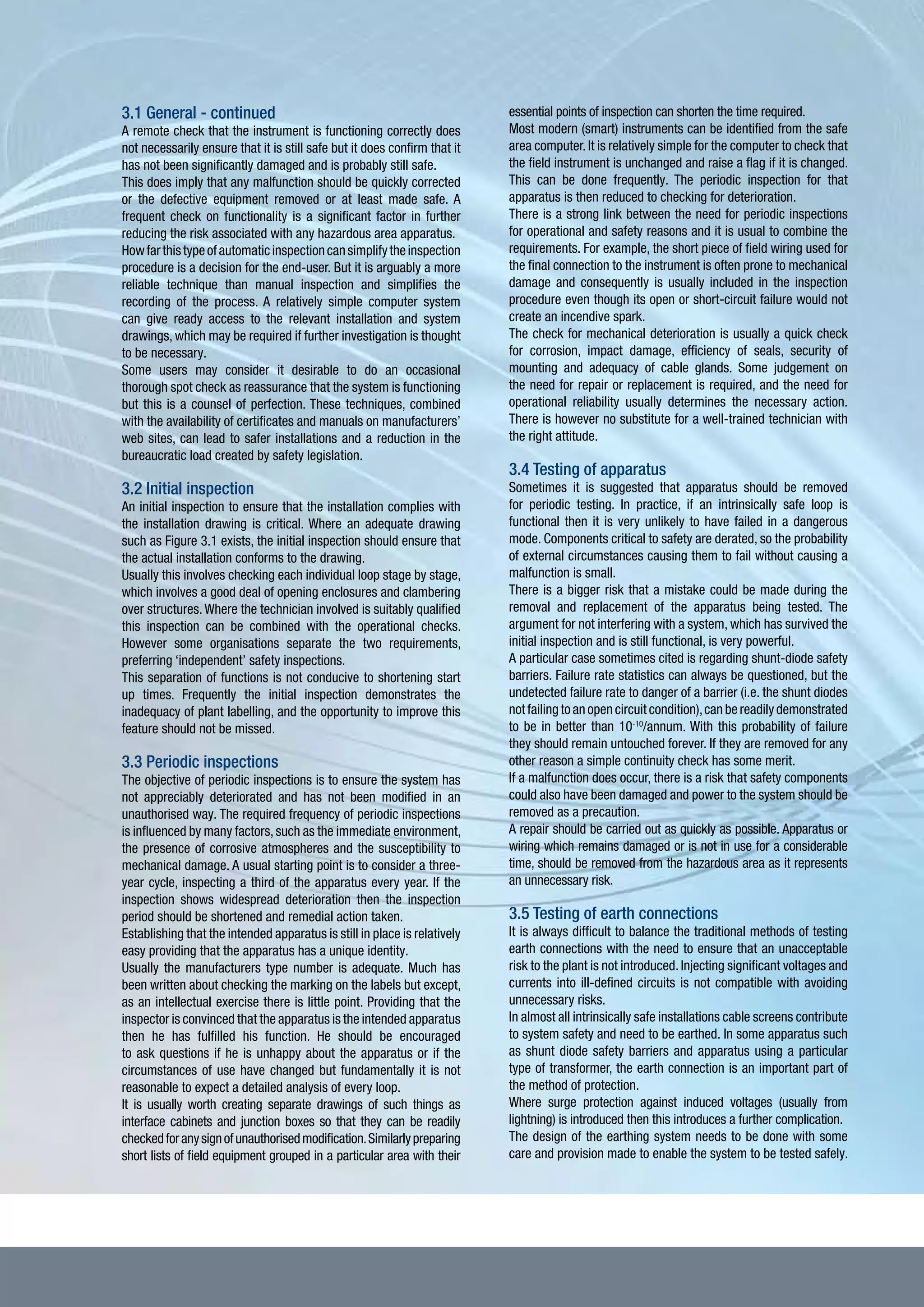 A users guide to intrinsic safety | PDF