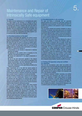 A users guide to intrinsic safety | PDF