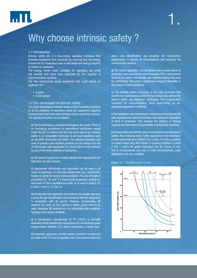 A users guide to intrinsic safety | PDF