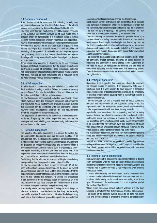 A users guide to intrinsic safety | PDF