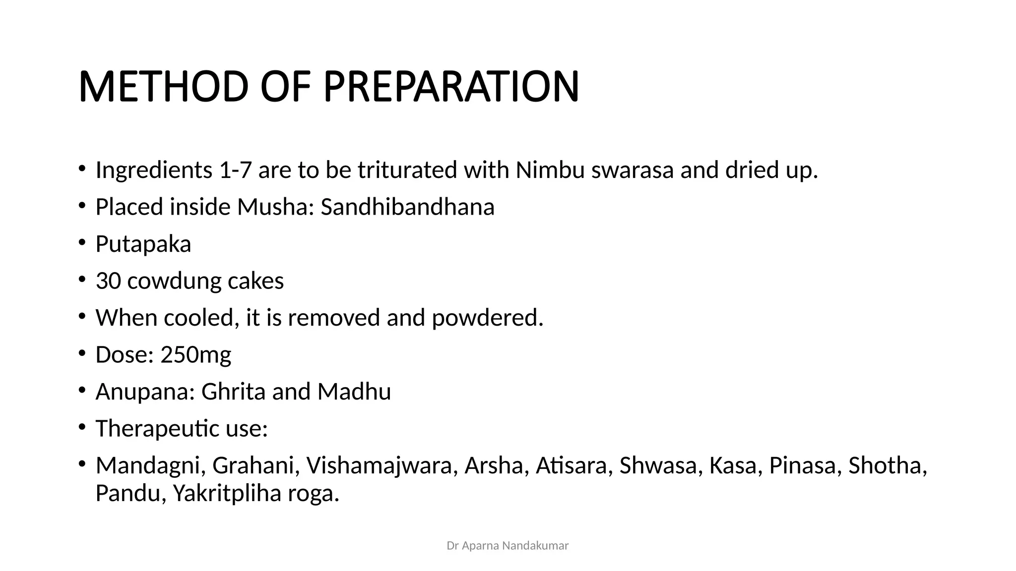 AUSHADHI KALPA.pptx as per NCISM syllabus | PPTX