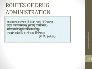 Aushadhi prayoga vignana.pptx as per NCISM | PPTX
