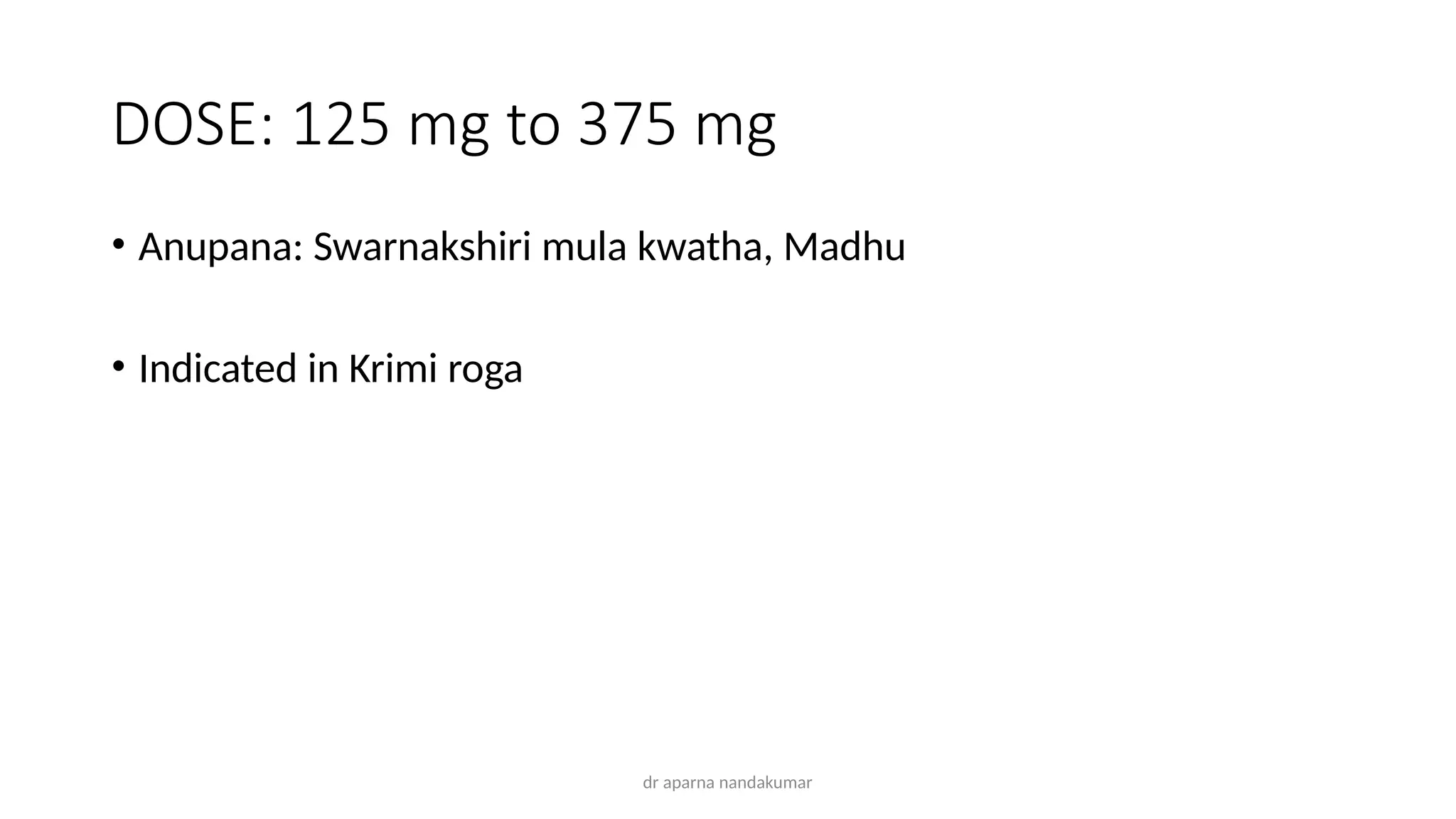 AUSHADI KALPA I.pptx as per Aushadhi Kalpa I | PPTX