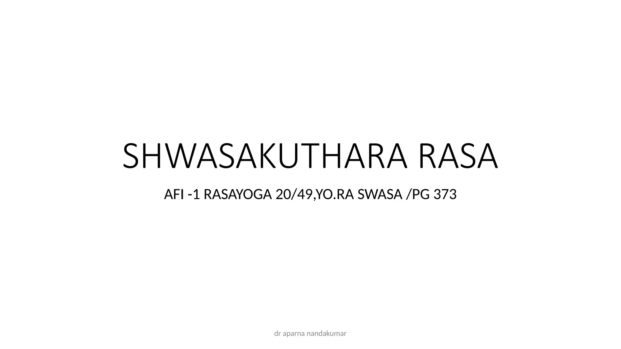 AUSHADI KALPA I.pptx as per Aushadhi Kalpa I | PPTX
