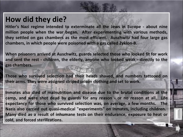 PowerPoint: Auschwitz Concentration Camp | PPT