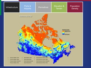 Canada National Infrastructure Study with GIS | PPT