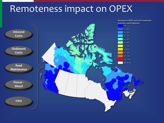 Canada National Infrastructure Study with GIS | PPT