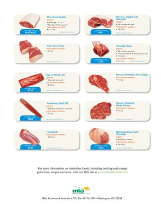 AusLamb_ProdGuide | PDF
