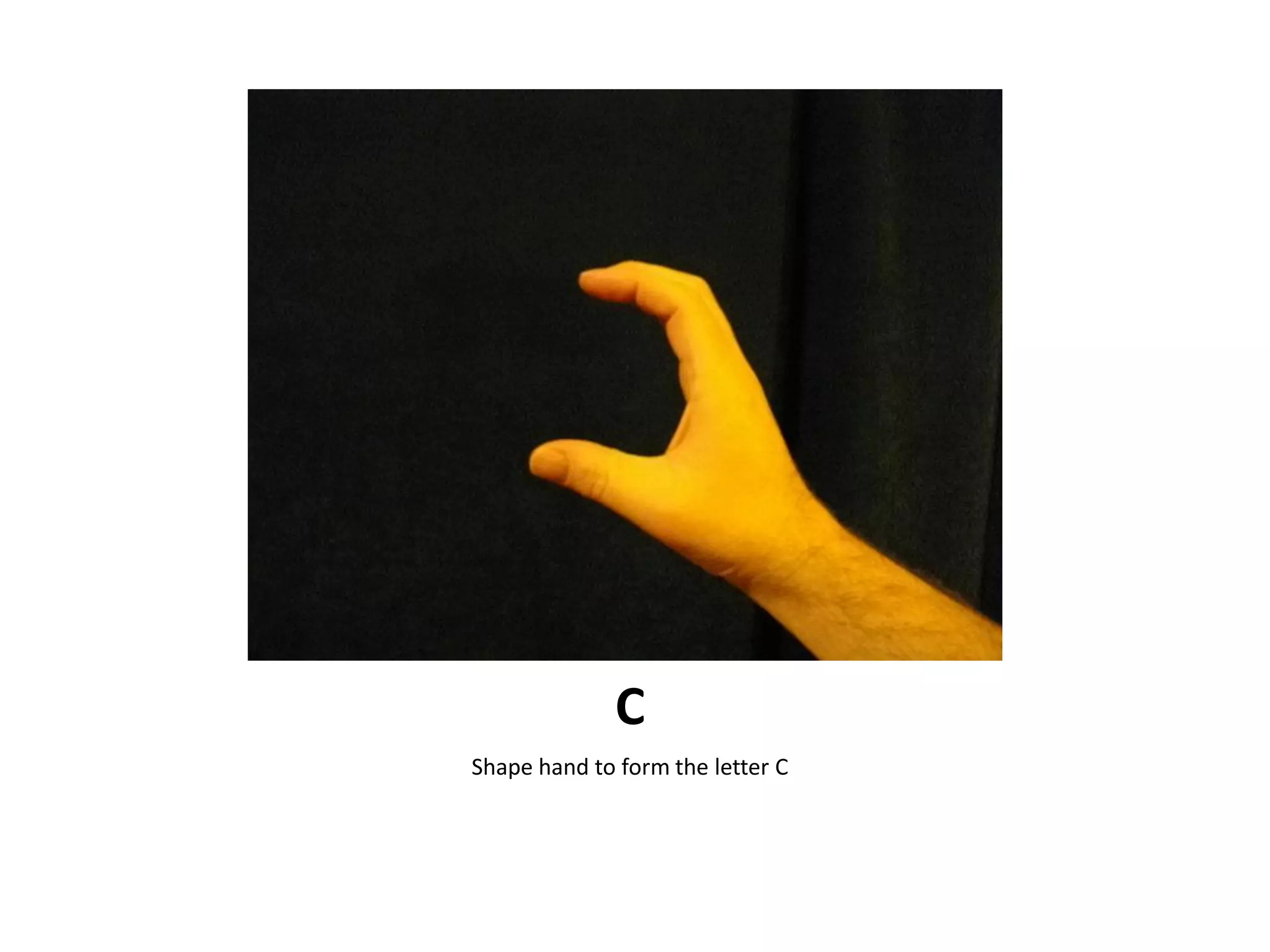 Auslan Alphabet Introductions | PDF