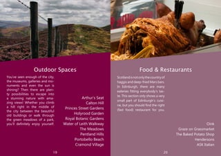 CTR: Exploring Edinburgh | PDF