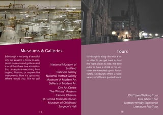 CTR: Exploring Edinburgh | PDF