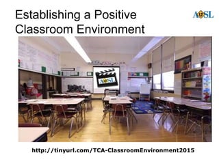 Bad Classroom Environment