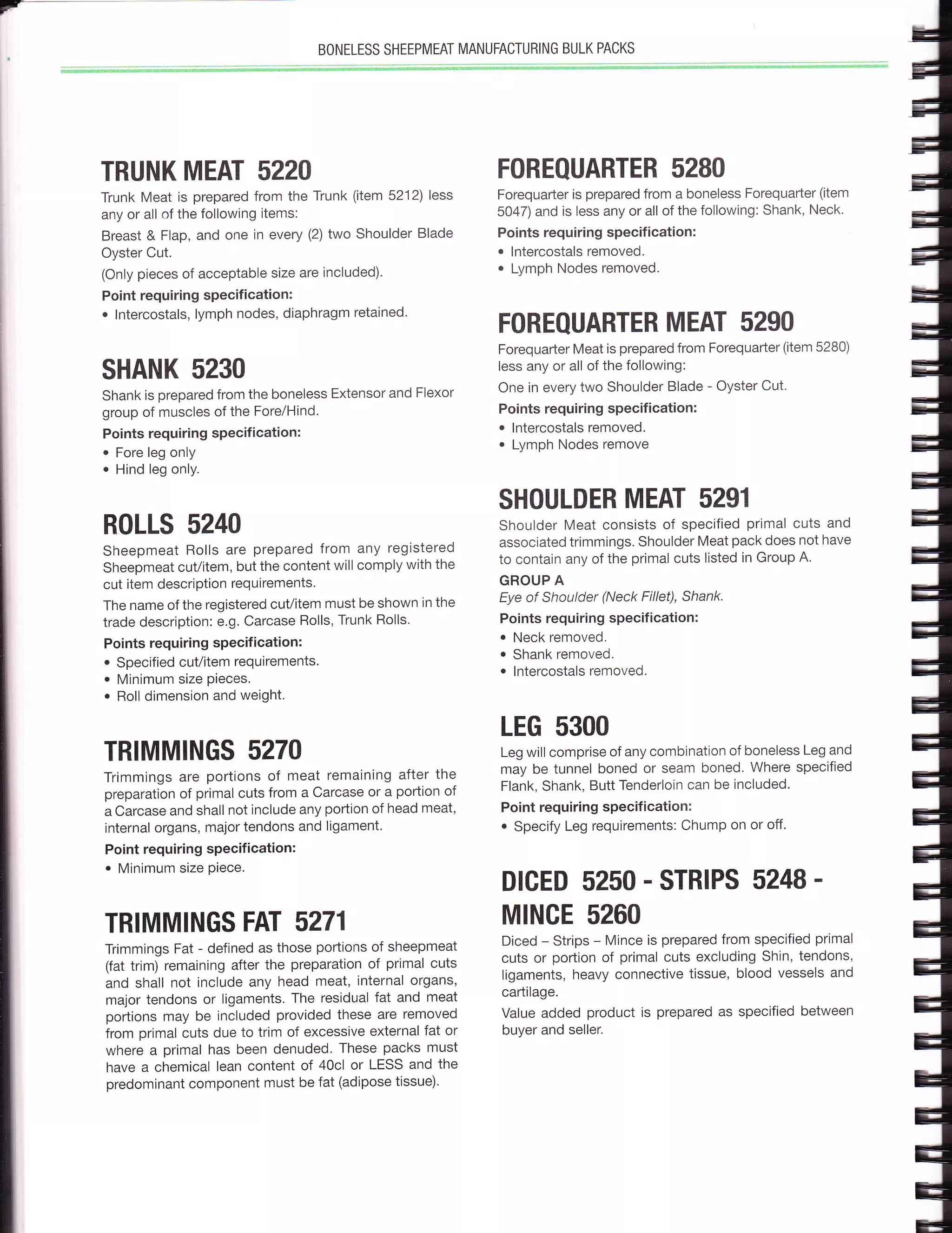 AUSMEAT Handbook Australian Meat | PDF