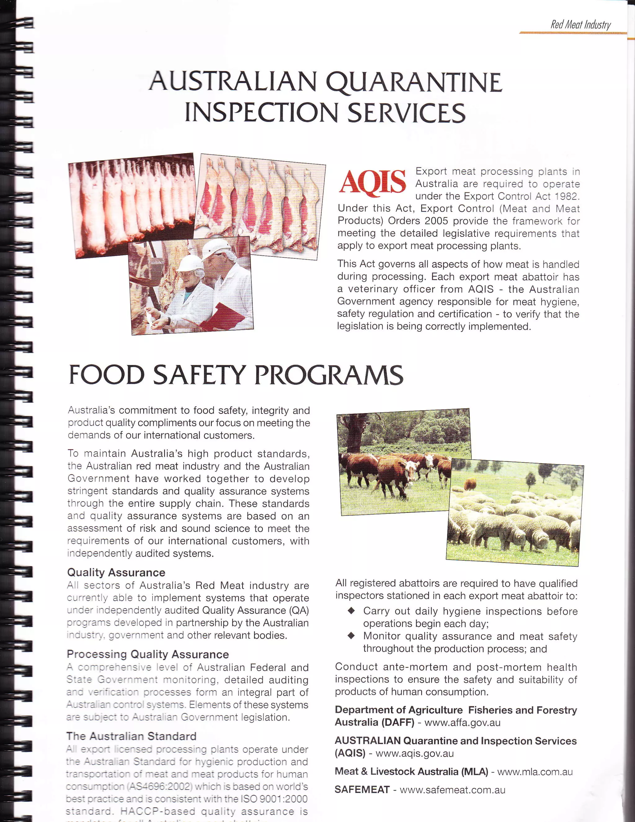 AUSMEAT Handbook Australian Meat | PDF