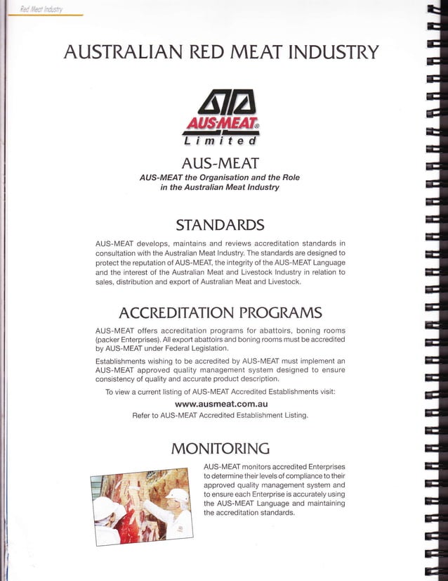 AUSMEAT Handbook Australian Meat | PDF | Food & Drink