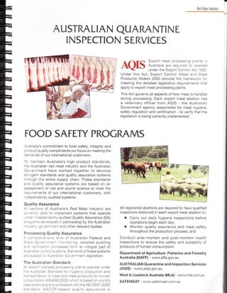 AUSMEAT Handbook Australian Meat | PDF