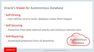 AUSOUG - Introducing New AI Ops Innovations in Oracle 19c Autonomous ...