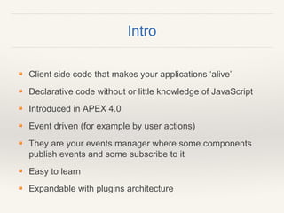 Groundbreakers tour 2018 - Dynamic actions for dummies | PPT