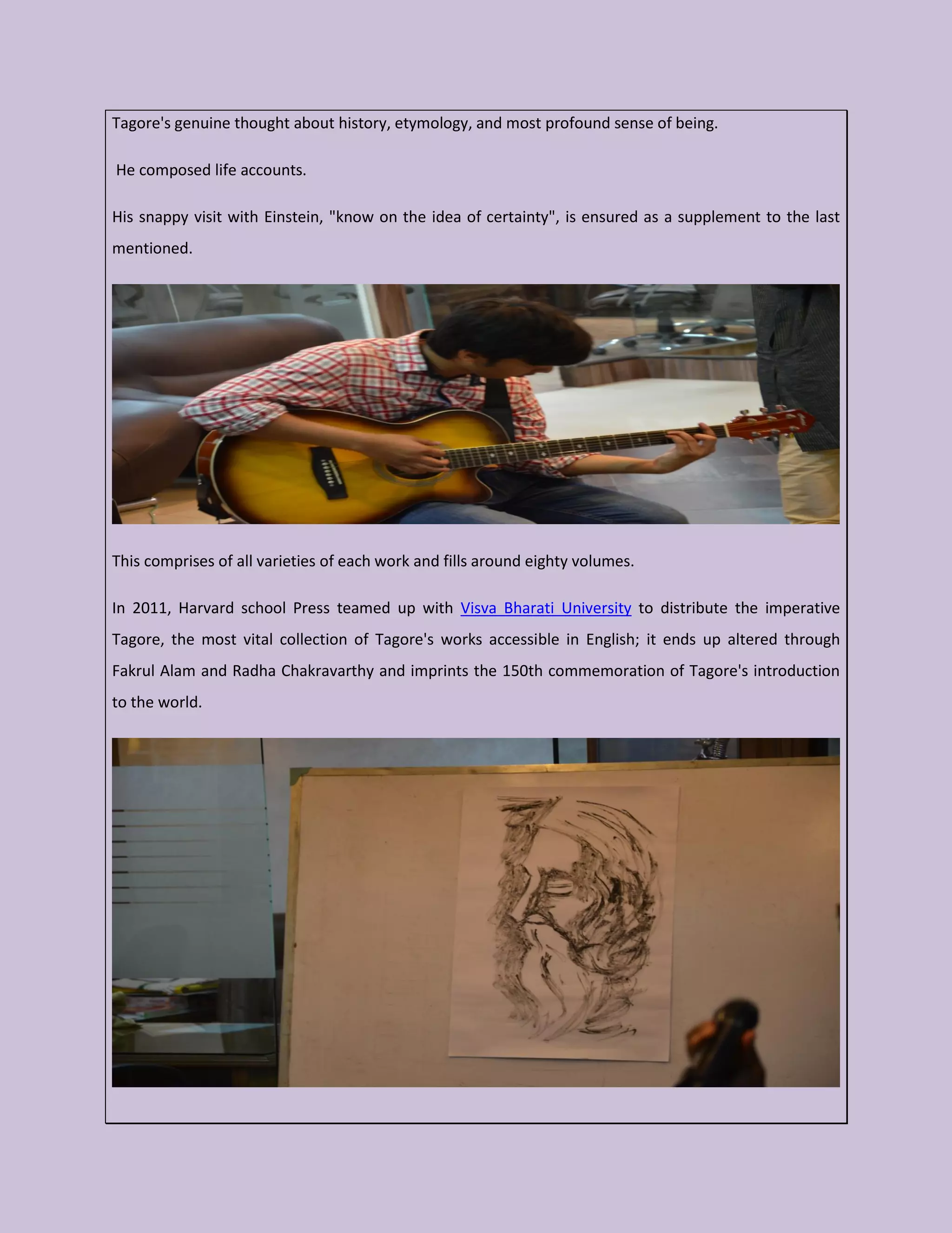Auspicious Rabindra Jayanti Celebration At MAAC | PDF