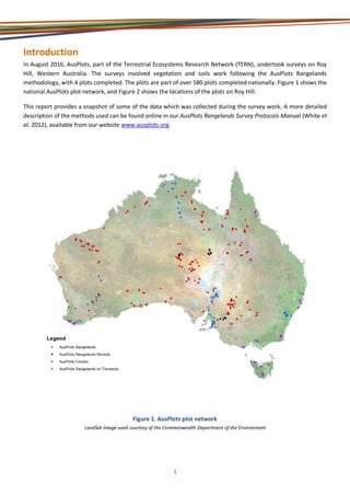TERN Ecosystem Surveillance Plots Roy Hill Station | PDF | Australia ...