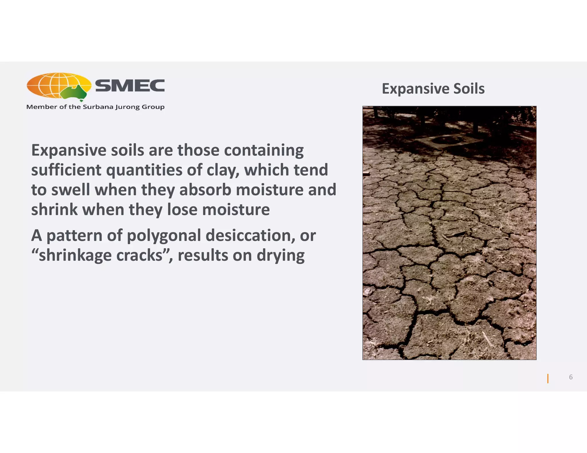 The identification, treatment and use of expansive soils in railway construction | PPT