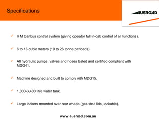 Ausroad Stemming Trucks for Hire | PPT