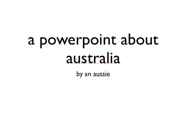 Aussie powerpoint tumblr | PPTX